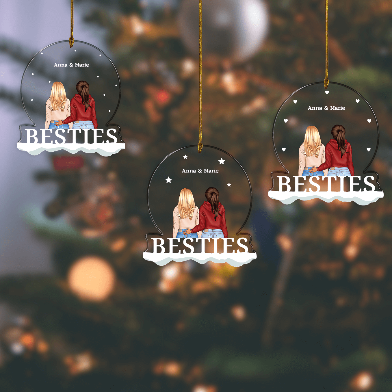 Personalized Christmas Tree Ornaments