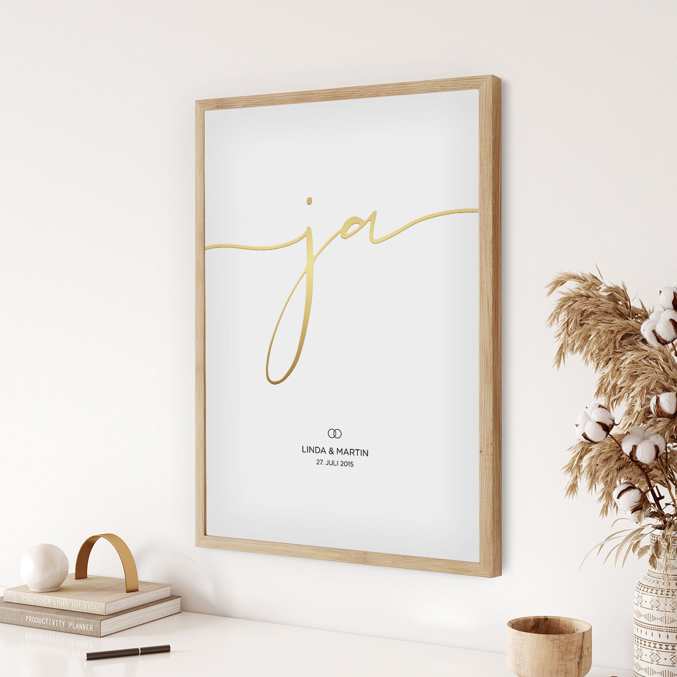 Personalized Gold Posters – Exclusive & Unique